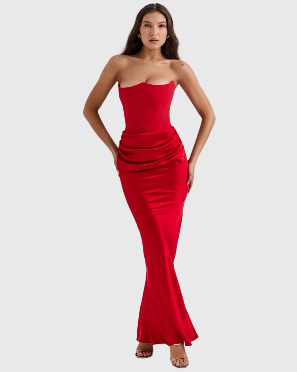 House of CB Red Persephone Hire Melbourne Australia